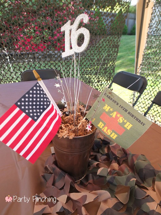MASH BASH Theme Party M A S H Air Soft Ideas Sweet 16 Party For Boys MASH BASH Theme Party M A S H Air Soft Ideas Sweet 16 Party For Boys